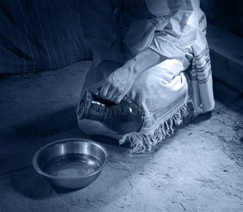 Male Slave Serve In The House Pouring Water Stock Image Image Of Drawing Church