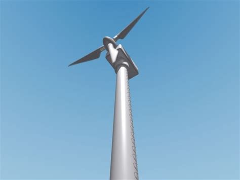 풍력 터빈 3d 모델 9 3ds Fbx Obj Max Free3d