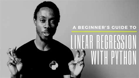 Linear Regression With Python Youtube