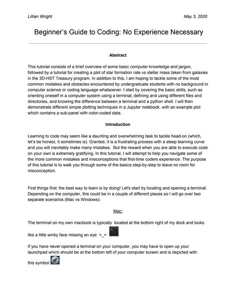 Solution Beginners Guide To Coding Studypool