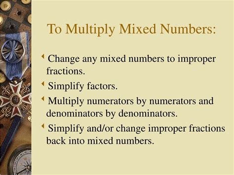 PPT Multiplying Mixed Numbers PowerPoint Presentation Free Download ID 892050
