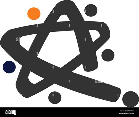 Unity Logo Template Icon Illustration Brand Identity Isolated And