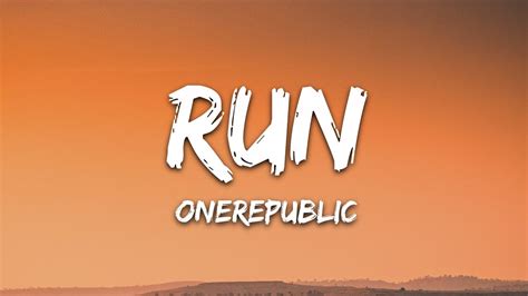 Onerepublic Run Lyrics Chords Chordify