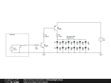 Lcd Driver Circuit Diagram Circuit Diagram