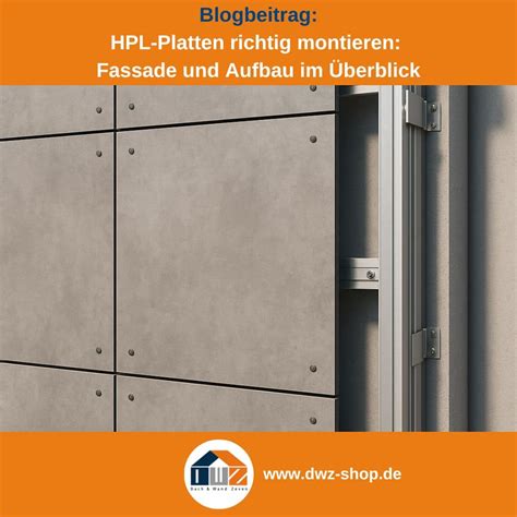Hpl Platten Richtig Montieren Fassade Und Aufbau Im Überblick Dwz