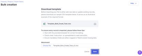 How To Bulk Import Tasks Mekari Talenta