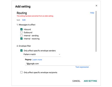 Manage Email Effectively With Unified Routing Settings In Admin Console