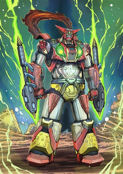 Getter Getter Robo Drawn By Yamanushi Danbooru