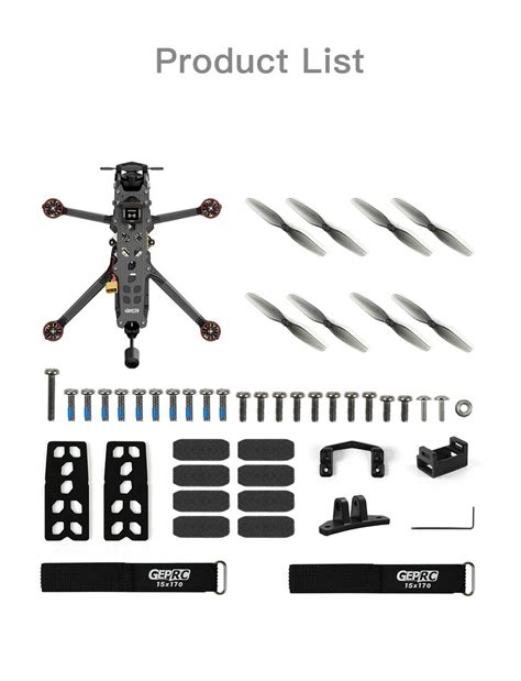 Geprc Tern Lr40 4 4s Hd Wasp Long Range Fpv Drone Bnf Choose Receiv — Pyrodrone