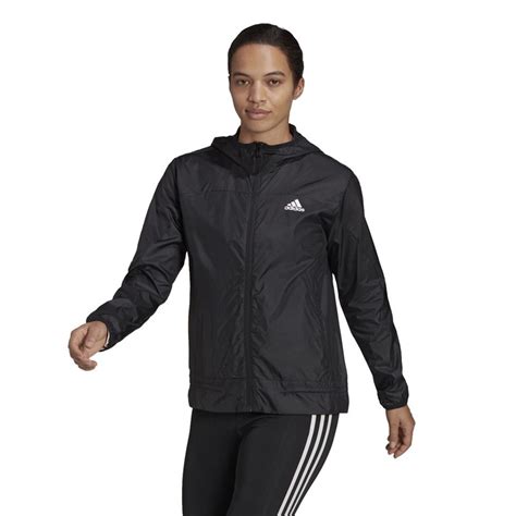 Buy Adidas Womens Aeroready Logo Running Windbreaker Blackwhite