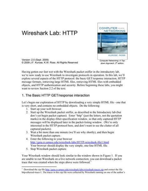 Introduction To Wireshark For Packet Tracker Pdf Computer Networking Computing