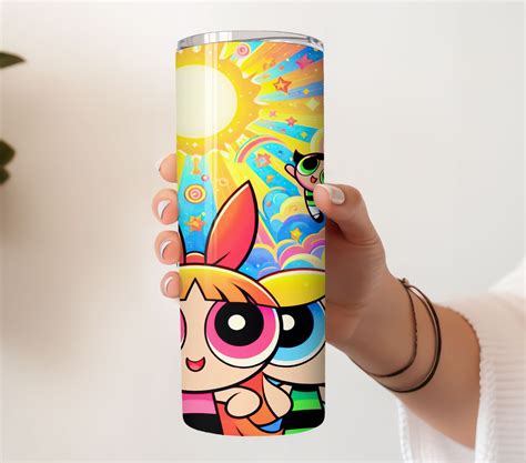 Powerpuff Sublimation The Powerpuff Girls Tumbler Powerpuff Digital