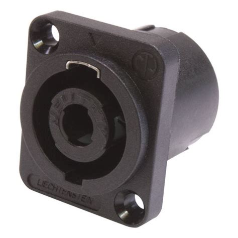 Neutrik Speakon 4 Pole Panel Mount Female Connector