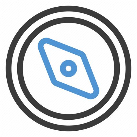Compass Direction Map Navigation Exploration Icon Download On