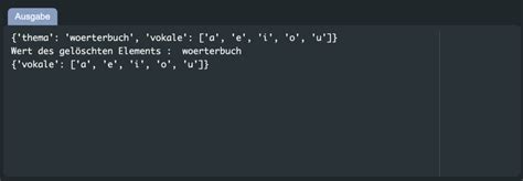 Python Dictionary Alles über Die Python Dictionaries • 2023
