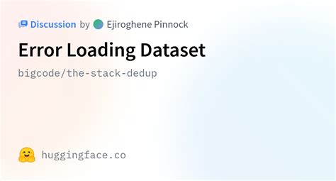 bigcode the stack dedup · error loading dataset