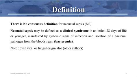 Neonatal Sepsis Overview Of Epidemiology Pathogenesis