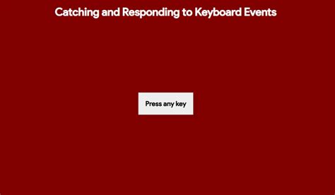 Catching And Responding To Keyboard Events In Javascript With Source Code Sourcecodester