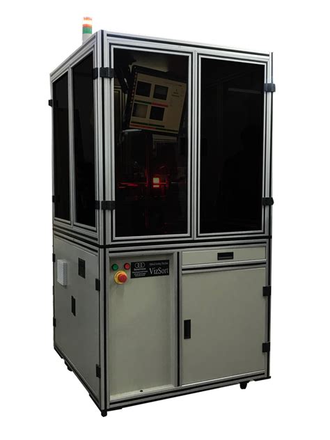 Semi Automatic Glass Plate Optical Sorting Machine Three Phase