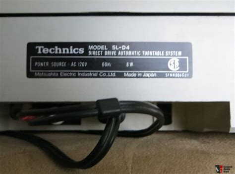 Technics SL D Direct Drive Automatic Linear Tracking Turntable Photo Canuck Audio Mart