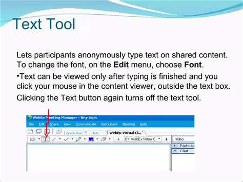 Webex Virtual Interactive Classroom Ppt