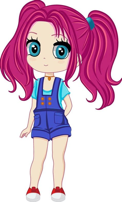 2d Girl Vector Art Icons And Graphics For Free Download