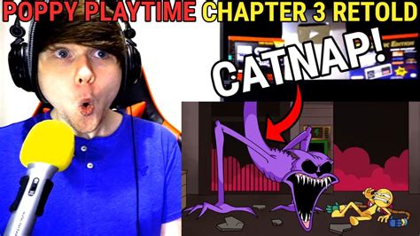 Poppy Playtime Chapter 3 Retold Fera Animations Reaction Youtube
