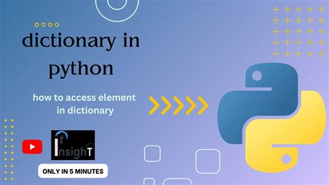 Dictionary In Python How To Access Element In Dictionary Python In