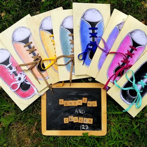 Wooden Shoe Tying Board Etsy