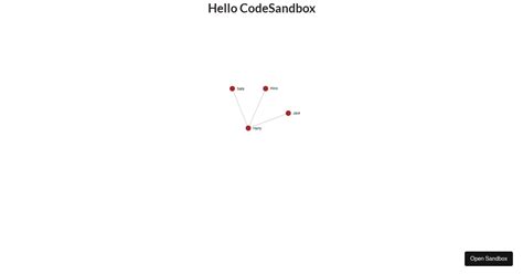 playing with react d3 codesandbox