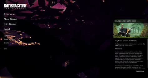 Satisfactory Loading Screen And In Game Sprites Extremely Glitchy And Making The Game Unplayable