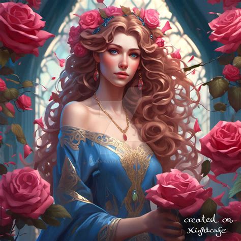 Sweet Portrait Of A Princess By Luna Mayfair On Deviantart