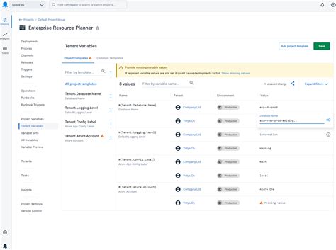 Tenant Variables Documentation And Support