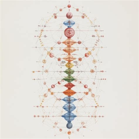 Abstract Representation Of Energy And Matter Illustrating Interconnectedness Premium Ai