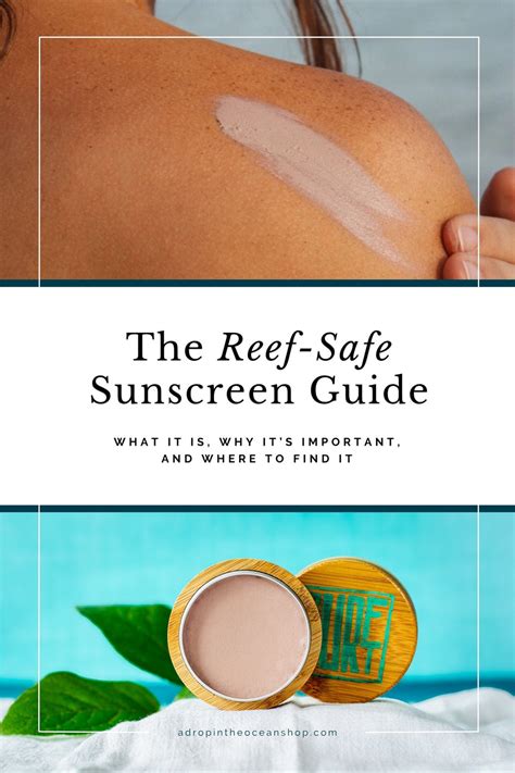 What Is Reef Safe Sunscreen And Why Does It Matter A Drop In The