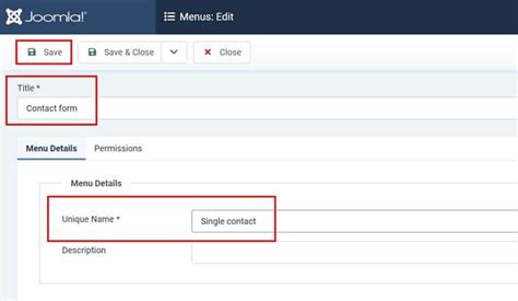 How To Create A Joomla Contact Form Ionos Uk