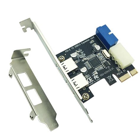 USB PCI E Expansion Card Adapter External Port USB Hub Internal Pin Header PCIE Card
