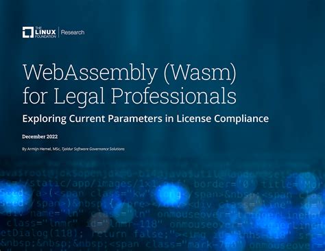 Webassembly Wasm For Legal Professionals