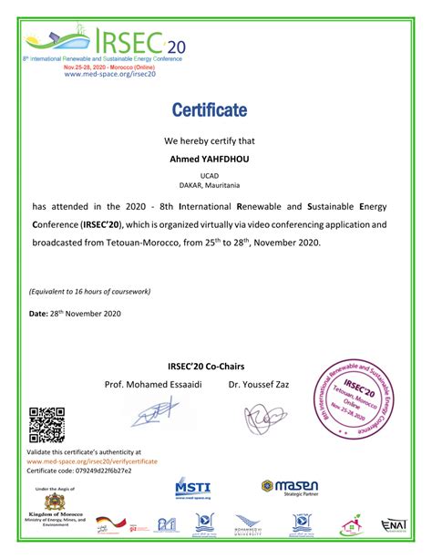 PDF Certificate