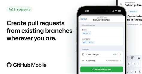 With This Update Developers Can Review Edited Files And Open A Pull Request From An Existing