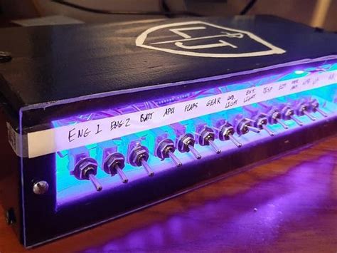 Let Your Creativity Fly With This Diy Flight Sim Switch Panel