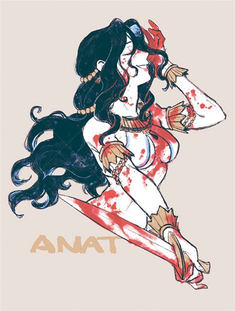 Anat Ugaritic Mythology Drawn By Anilesco Danbooru