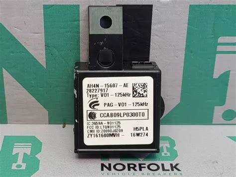 Range Rover Evoque Keyless Entry Antenna Ah4n 15607 Ae 20 2 25 F4b4 £36 99 Picclick Uk