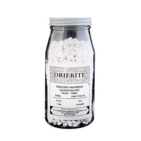 Drierite 11001 Nonindicating Desiccant 4 Mesh 1 Lb Jar 12 Cs From Cole Parmer