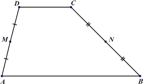 Средна основа на трапец
