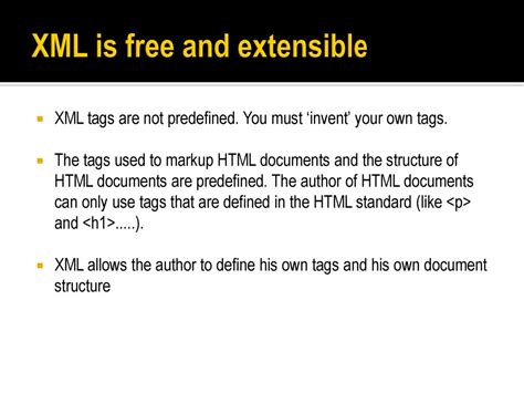what is xml ppt download