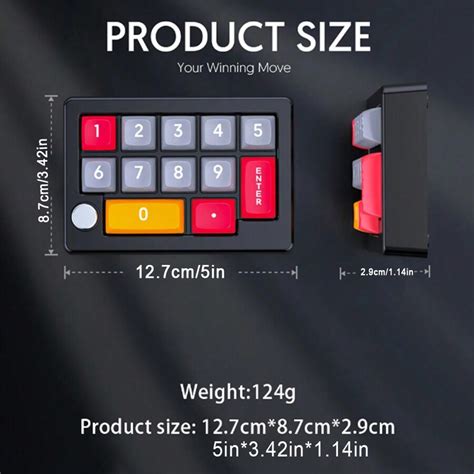 Romoral Macro Programming Custom Mini Keyboard Usb Interface K812 Red Axis All Aluminum Alloy