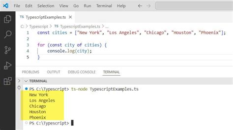 How To Use Forof Loops In Typescript