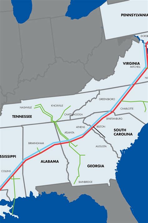 Transco Zone Map