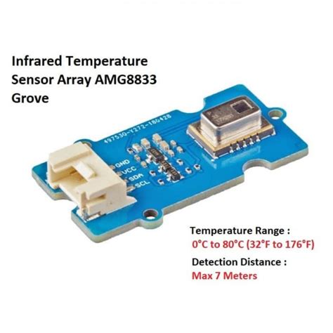 infrared temperature sensor array amg8833 grove digiware store